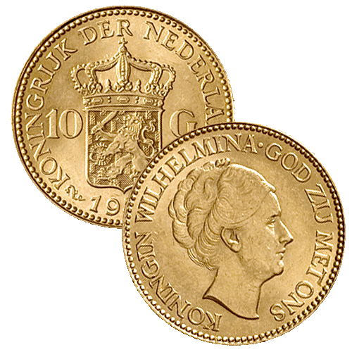 10 Gulden goud 1925 b - Theo Peters Numismatiek & Filatelie B.V.
