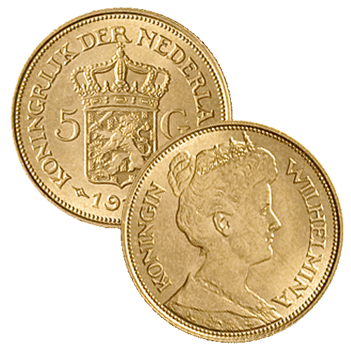 5 Gulden goud 1912 - Theo Peters Numismatiek & Filatelie B.V.