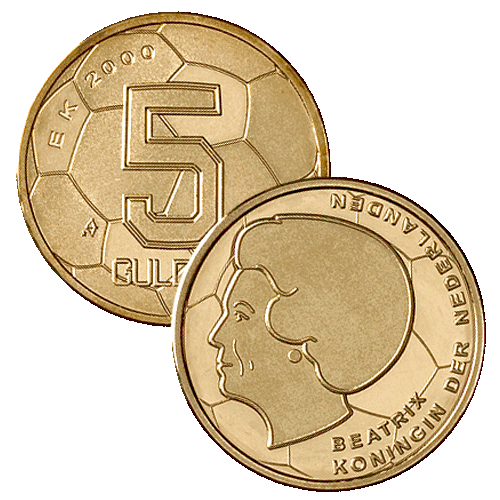 5 Gulden EK 2000 - Theo Peters Numismatiek & Filatelie B.V.